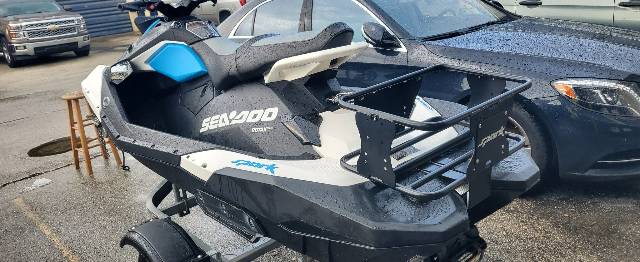 Spark 3up Seadoo Cooler Rack | Seadoo Racks – PWC Super Rack